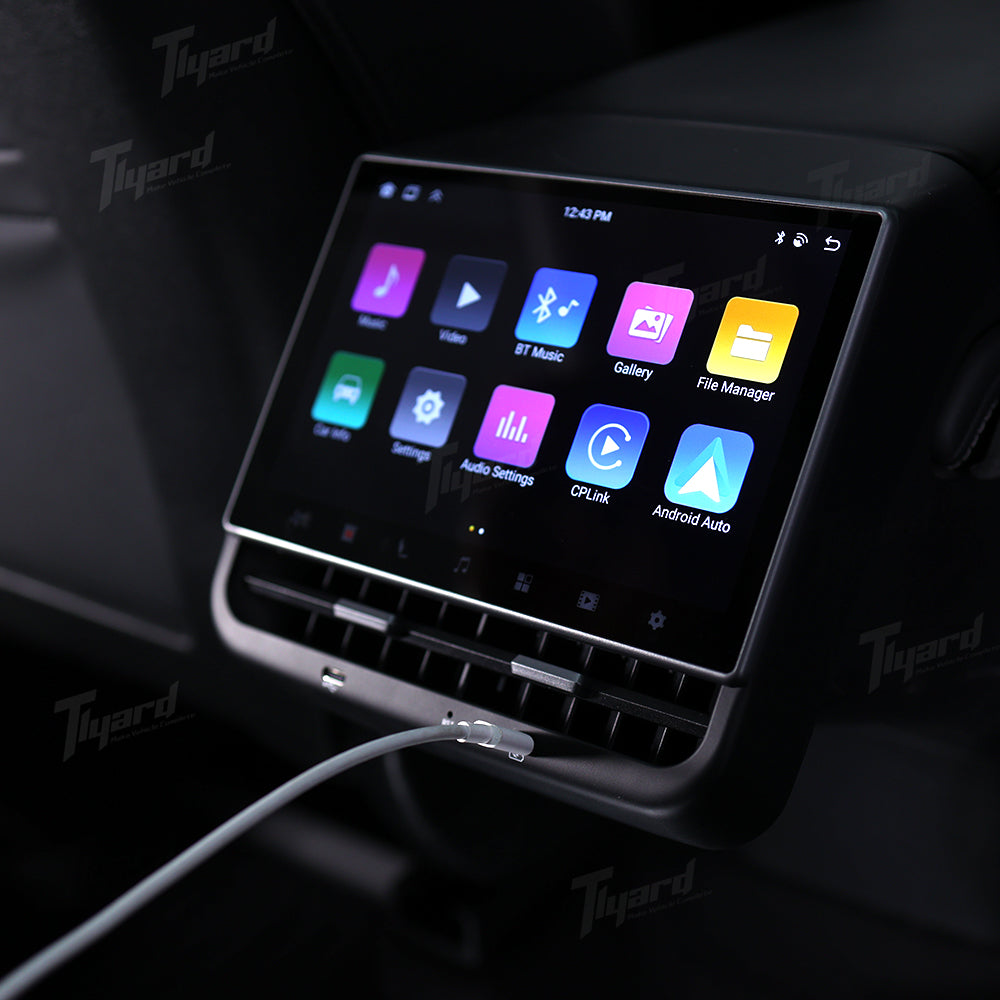 Model 3 & Y 8.66-inch Rear Entertainment LCD Display H86 Back Screen ...