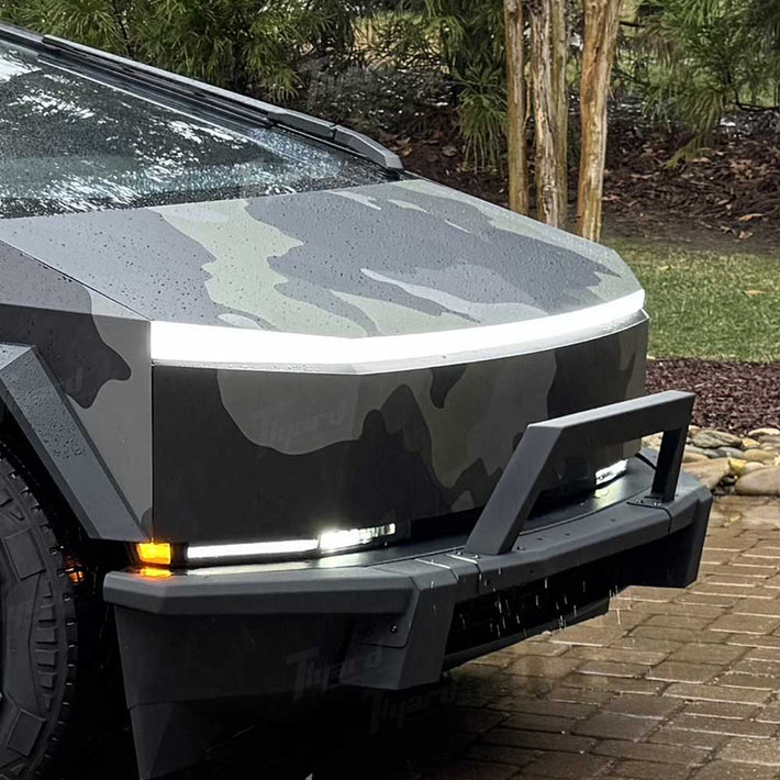 Tesla Cybertruck Color Paint Films Matte/Glossy/Laser Paint-Like Color ...