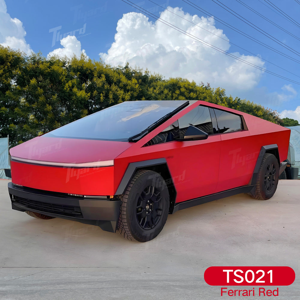 Tesla Cybertruck Color Paint Films Matte/Glossy/Laser Paint-Like Color ...