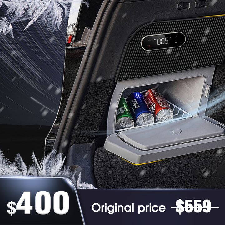 Model Y Trunk Hidden Car Refrigerator Rear Fridge 15L Large Capacity C ...