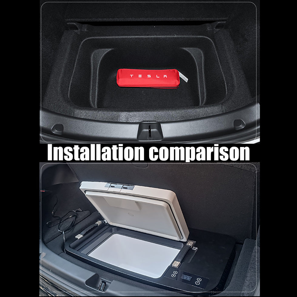 Model Y Trunk 35L App Control Fridge Huge Car Refrigerator – Tlyard