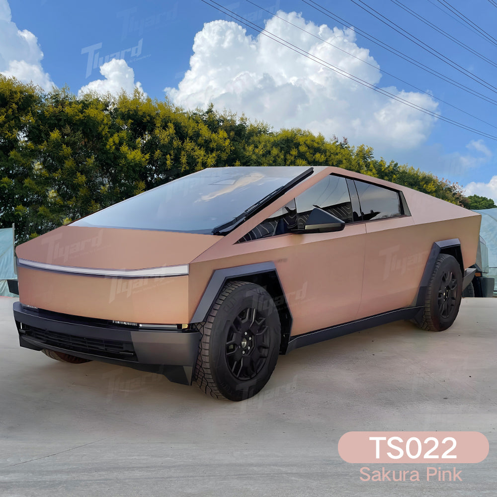 Tesla Cybertruck Color Paint Films Matte/Glossy/Laser Paint-Like Color ...