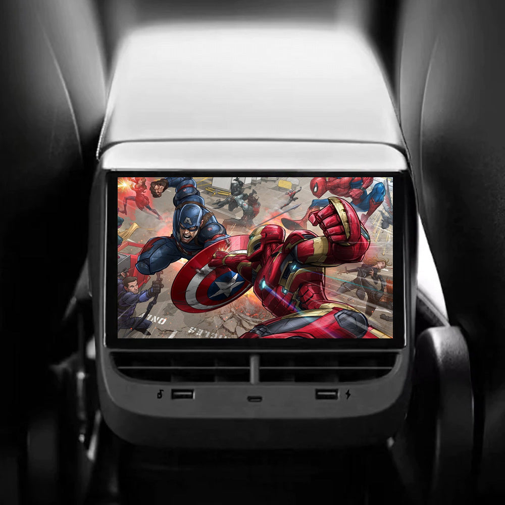 Newest 7 Inches Model 3 & Y Rear Display Back Seat Screen – Tlyard