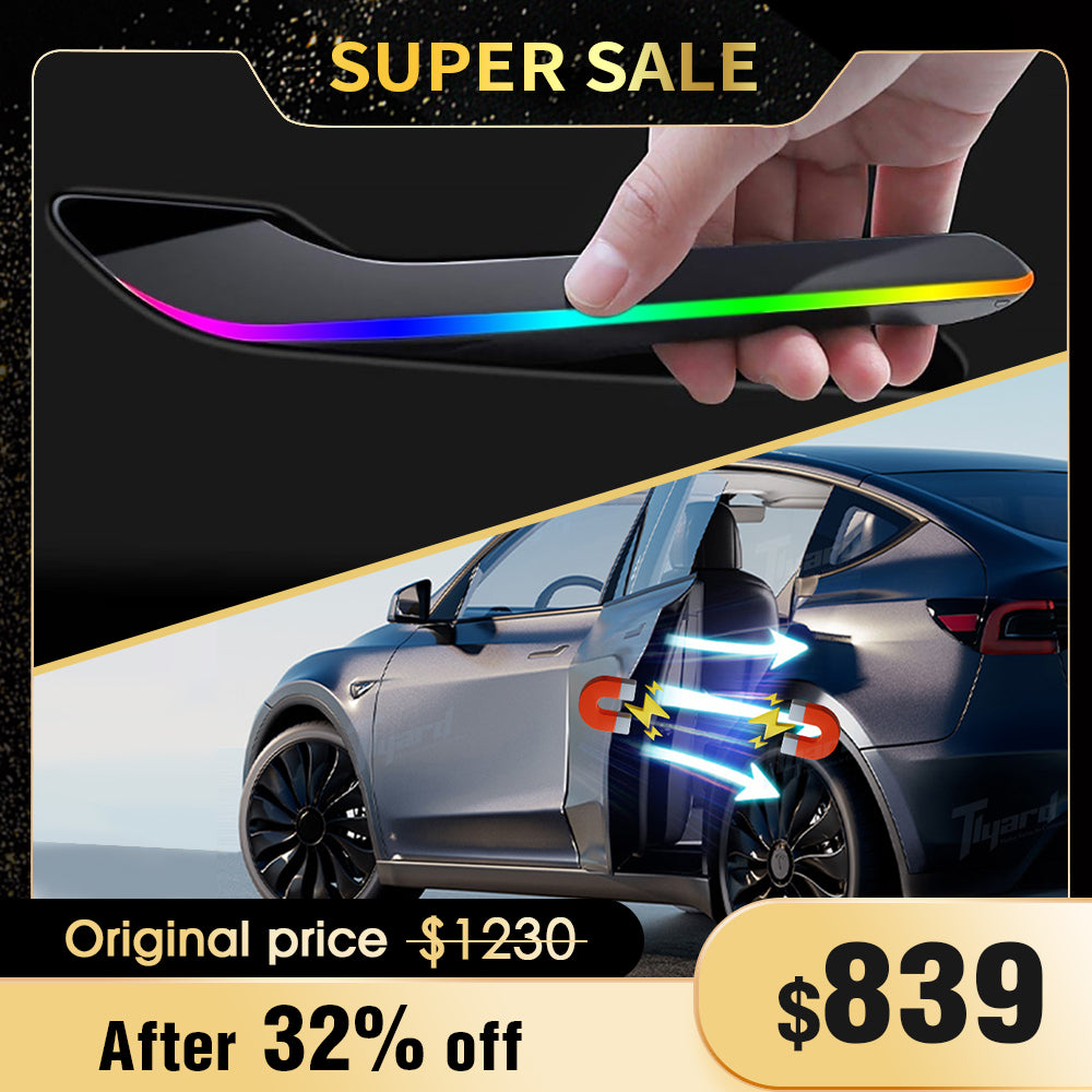 Auto Present Door Handles + Electric Intelligent Suction Soft Close Do ...