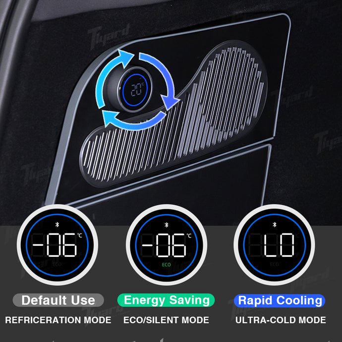 2020-2025 Model Y 16L Built-in Refrigerator Upgrade Compressor Cooler ...