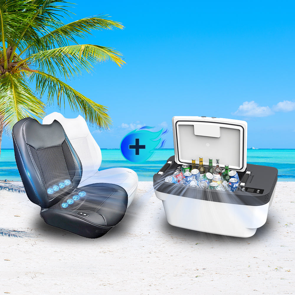 2020-2025.02 Model Y Ventilated Cooling Seat Covers + 35L Smart App-Co ...