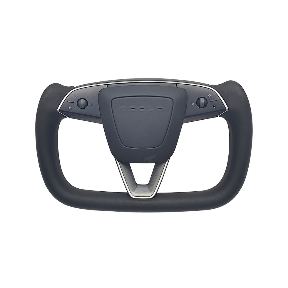 2025+ Tesla Model Y Juniper Yoke Steering Wheel Premium Heated Nappa/A ...